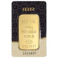 IGR Gold Bar - 100 Gram – Metal Market Asia