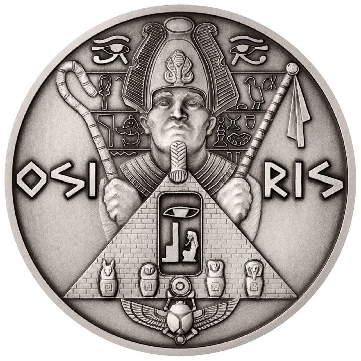 Niue: Universal Gods - Osiris 5 oz Silver 2022 – Metal Market Asia
