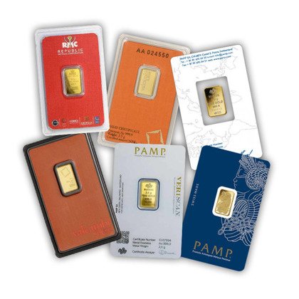 2.5 Gram Gold LBMA Bar – Metal Market Asia